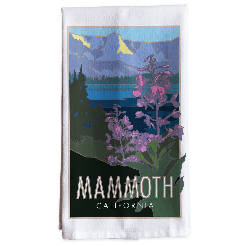 Mammoth, California -Tea Towel – Travel Posters